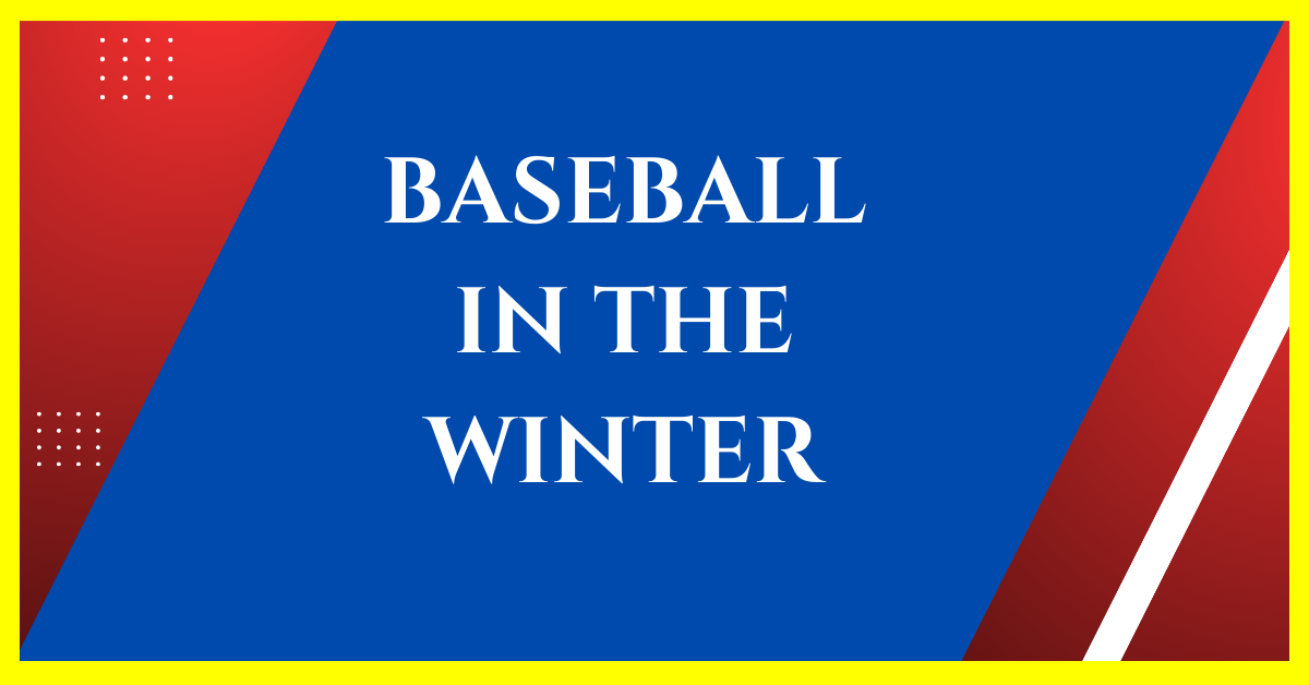Where to Play Baseball in the Winter